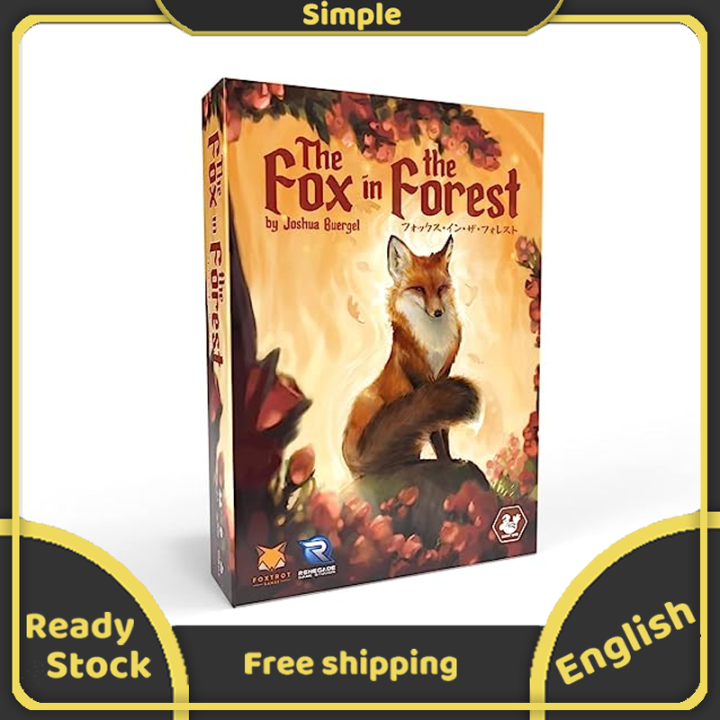 The Fox in the Forest Card Game 2 Players Tricking Game | Lazada