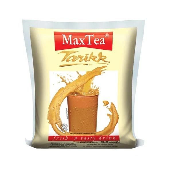 Maxtea Tarik 30 Sachet / Max Tea Teh Tarik 1 Pack Isi 30 Sachet x ...