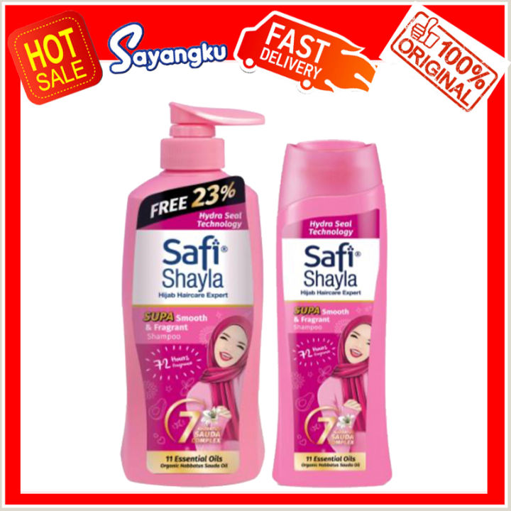 Safi Shayla Shampoo Hujab Supa Smooth & Fragrant - 320g / 530g | Lazada
