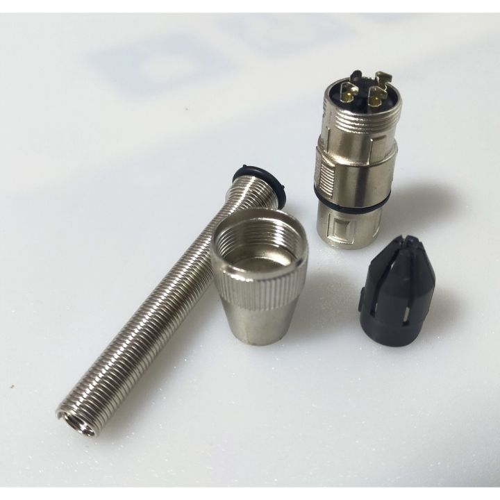 Microphone Connector With Long Spring PL-55 and XLR Female | Lazada PH