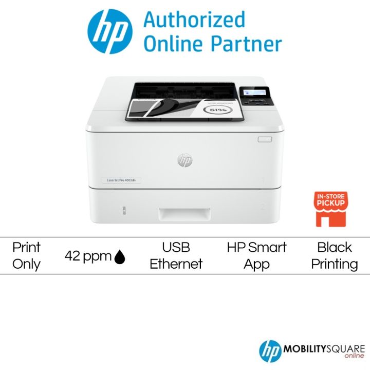 HP Laserjet Pro 4003dn Printer (2Z609A) | Lazada