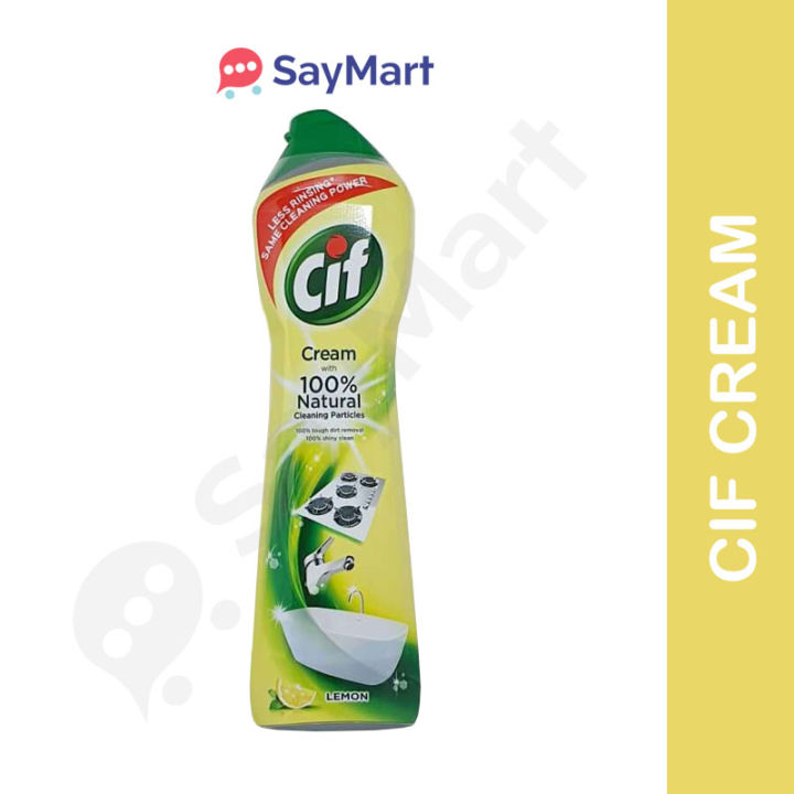 CIF CREAM WITH MICRO CRYSTALS 500ML LEMON | Lazada PH