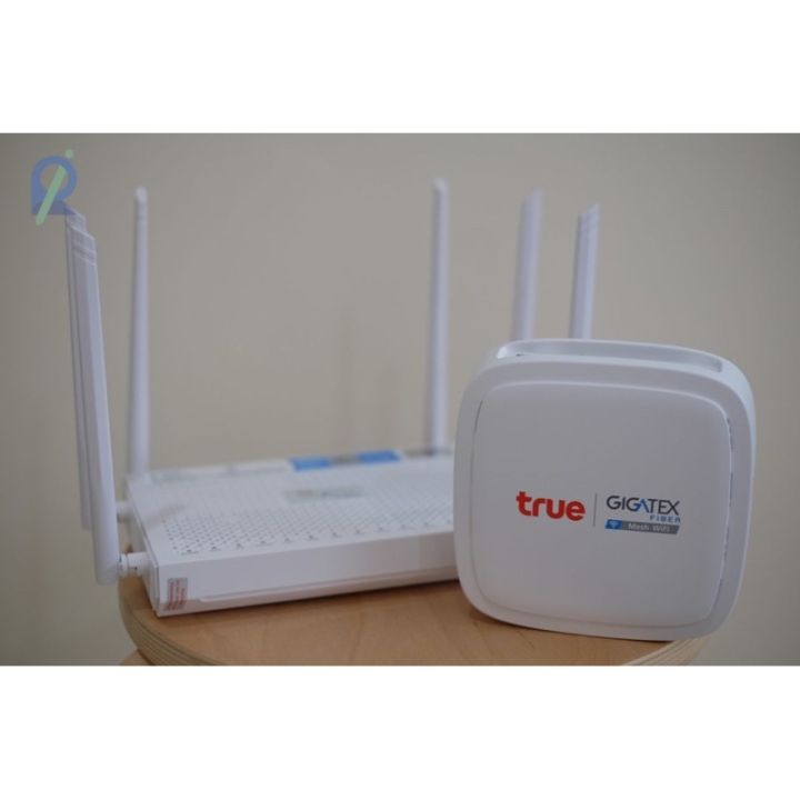True Gigatex MESH Wi-Fi รุ่น A5258 อุปกรณ์ขยายสัญญาณอินเตอร์เน็ตทรู Dual-Band AC 2100 by T3 ...