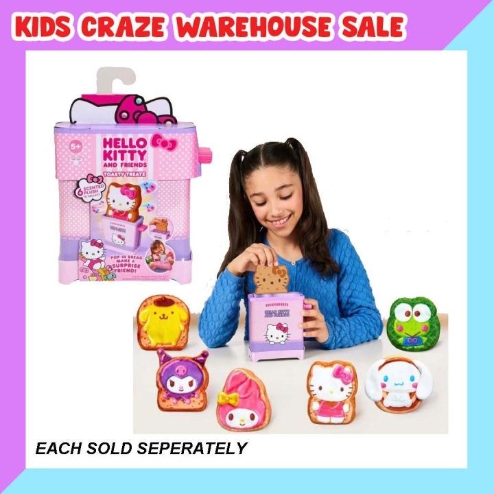Cookeez Makery HK Toasty Surprise Treatz, Toaster with Scented Plush ...