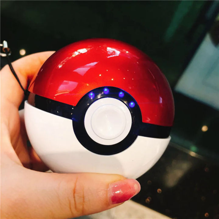 Pokemon Ball Mobile Power Supply Cartoon Large-capacity Pocket Ball ...