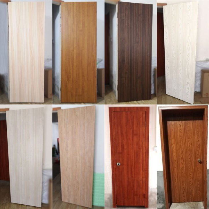 Self-adhesive door stickers waterproof wooden door dormitory door ...