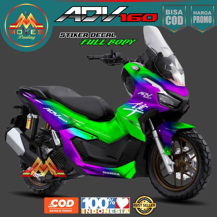 ⭐⭐⭐⭐⭐BISA COD / BAYAR DI TEMPAT. Sticker Decal ADV 160 Fullbody ...