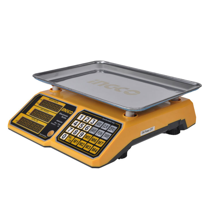INGCO Electronic Digital Weighing Scale 30KG Capacity HESA3303 •OSOS ...