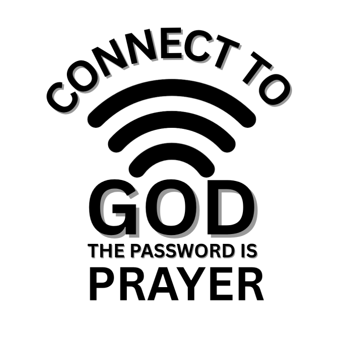 Connect to God Car Sticker – Inspirational Christian Faith Vinyl Decal ...