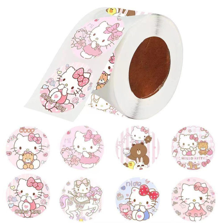 500 Stickers Roll New Melody Decorative Childrens Stickers Self ...