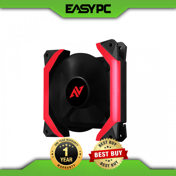 EasyPC | Abko Spider 120mm Chasis Fan Red | Lazada PH