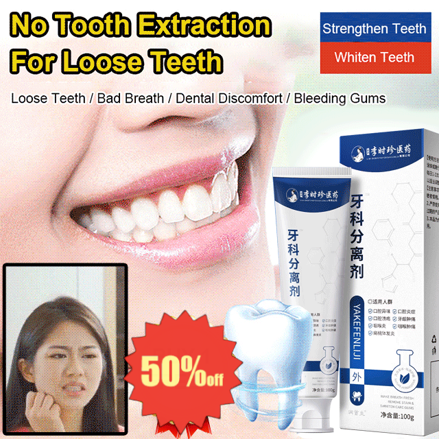 Enhance dental care, fix loose teeth and protect gums with special ...