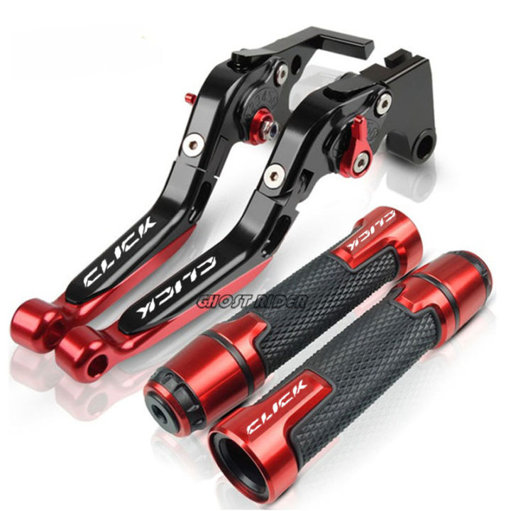For Honda Click 125i 150i Motorcycle CNC Adjustable Foldable Extendable ...