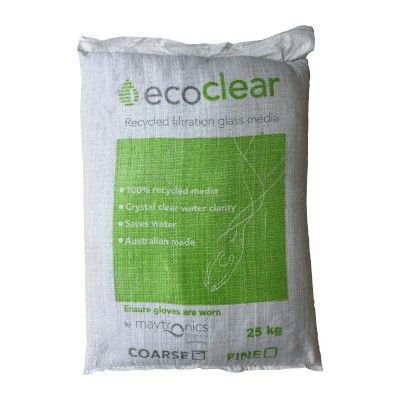 EcoClear Coarse glass filter media 25kg | Lazada.co.th