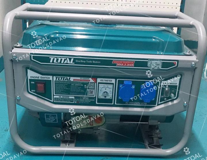 TOTAL Gasoline Generator 3.3KVA TP1330055P | Lazada PH