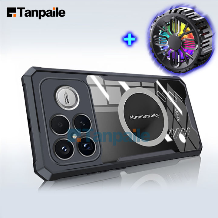 Tanpaile- Shockproof Case for Redmi K90 Pro Max Cooling Case Gaming Funda Graphene Heat ...