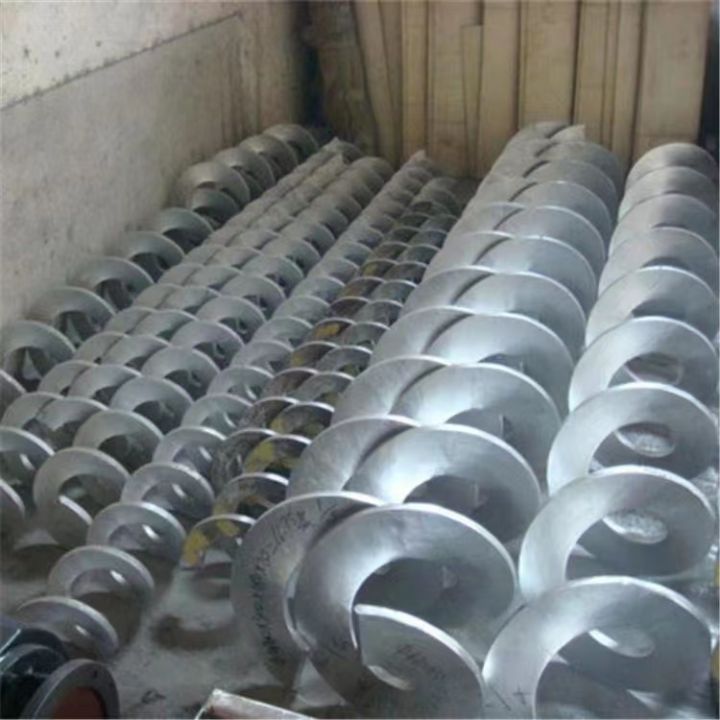 Wear-resistant shaftless spiral blade manganese carbon steel 304 ...