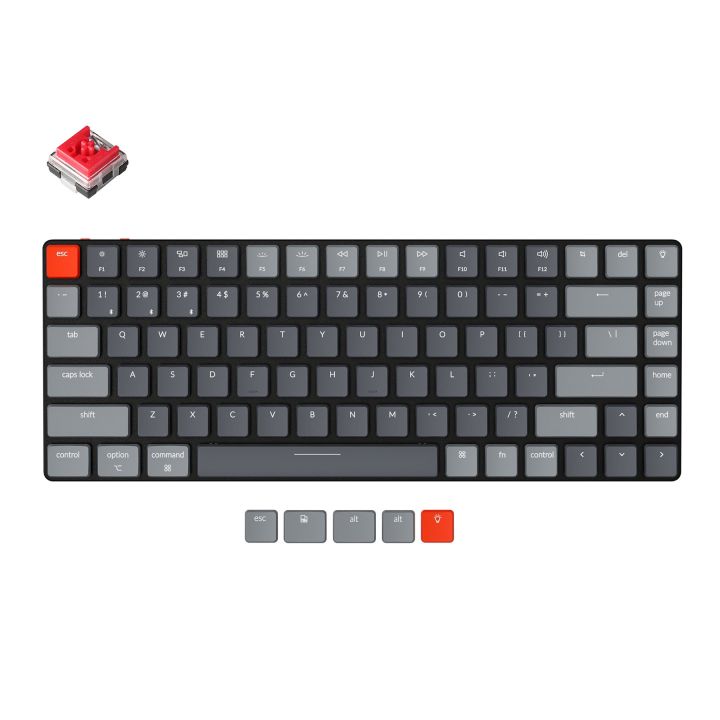 Keychron K3 E V2 Ultra-slim Wireless nical Low Profile Keyboard Optical ...