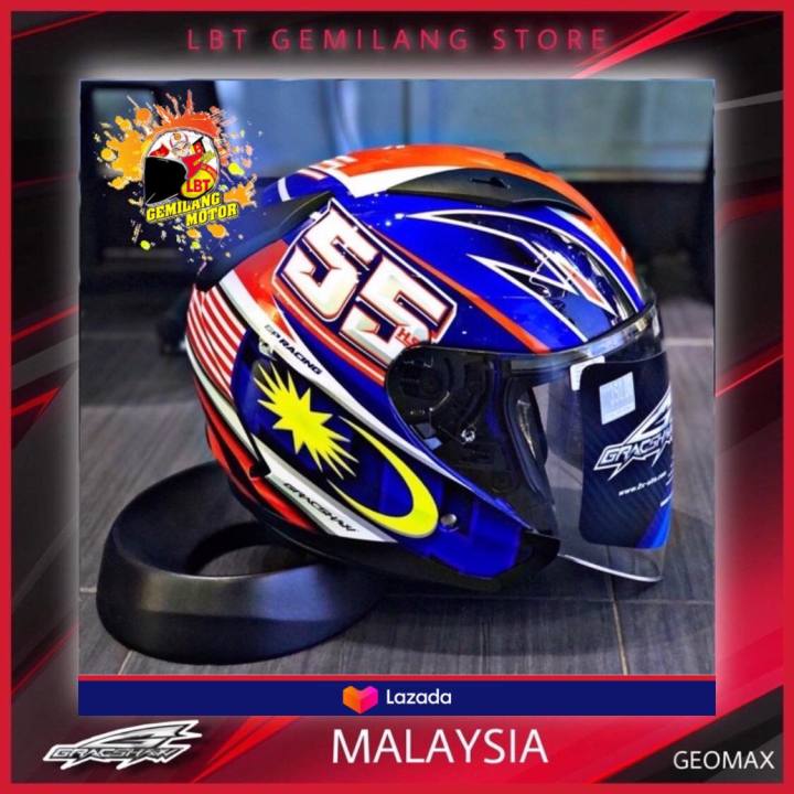 GRACSHAW Helmets Geomax [MALAYSIA] | Lazada