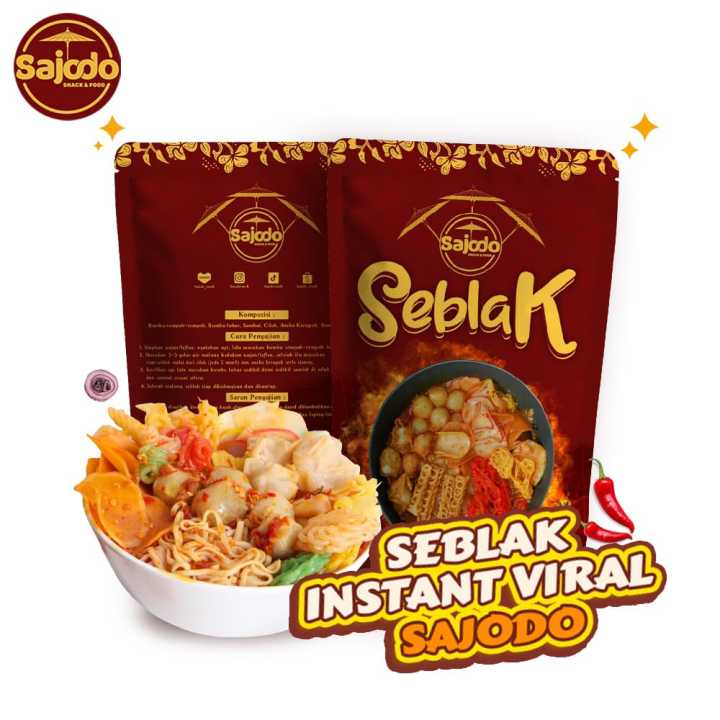 seblak instant sajodo snak | Lazada Indonesia