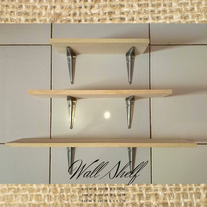 Papan Rak Dinding Susun 3 Kreasi Lengkap Tinggal Pasang | Lazada Indonesia