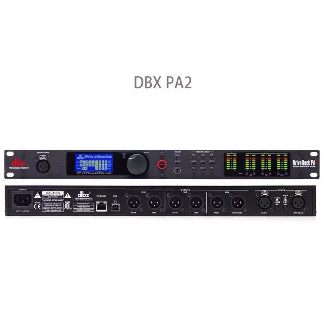 DBX DriveRack PA2 Complete Sound Processor Speaker Management System ...