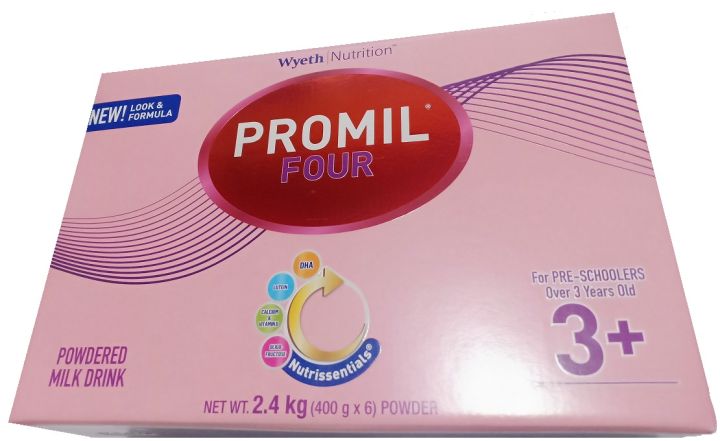 Promil Four 3+ For Pres-school Over 3 Years Old (Powdered Milk) 2.4 kg ...