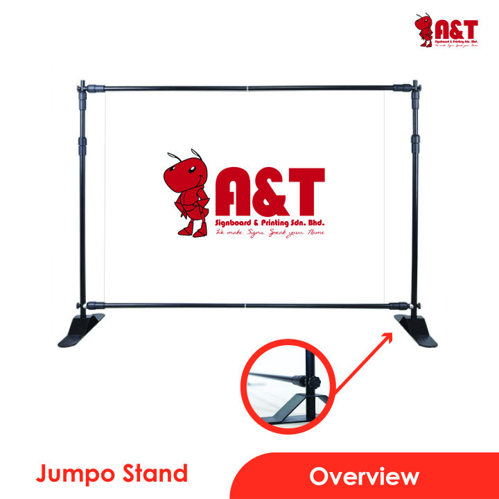 Jumbo Banner Stand, Banner Stand, Backdrop Stand, Backdrop Display ...