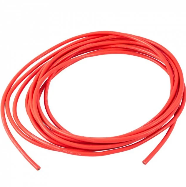 4 AWG 8 AWG 10 AWG 14 AWG 18 AWG Gauge Wire Silicone Flexible Cable Red ...