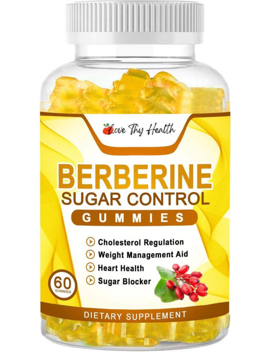 Berberine Sugar Control Gummies- 60 gummies per bottle | Lazada PH