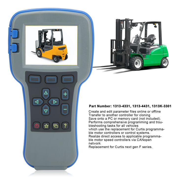 Full Function Handheld Programmer 1313‑4331 สำหรับ Curtis Electric Control Programming Parts ...