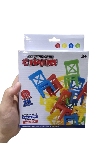 JLT 18pcs Family Stacking Chair Game Build | Lazada PH