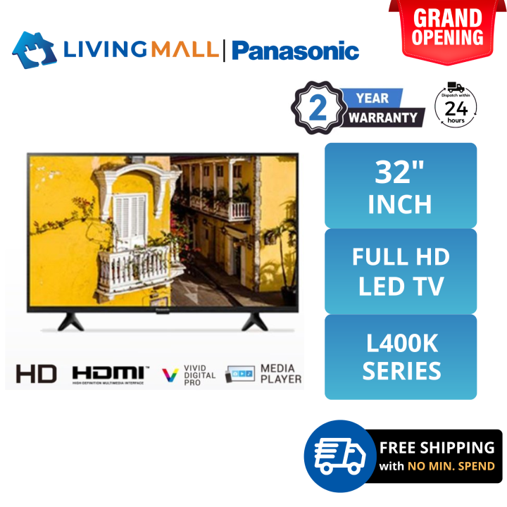 PANASONIC 2022 LATEST MODEL TH-32L400K 32 INCH FULL HD LED HD TV TH ...