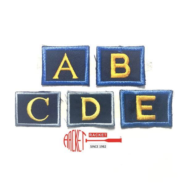 Scouts Alphabet Troop Badges (A, B, C, D & E) or Lencana Abjad Pasukan ...