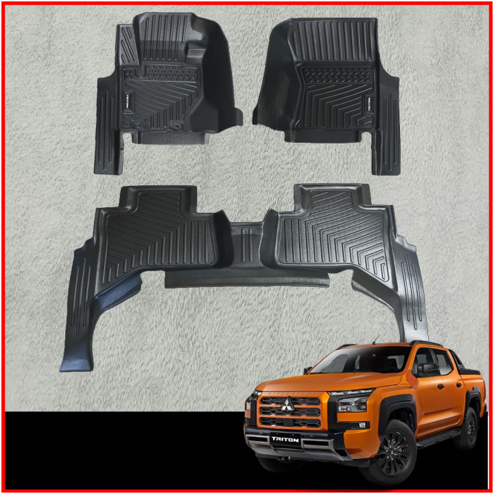 Mitsubishi Triton 2024 5d Extend Matting Deep Dish Matting | Lazada