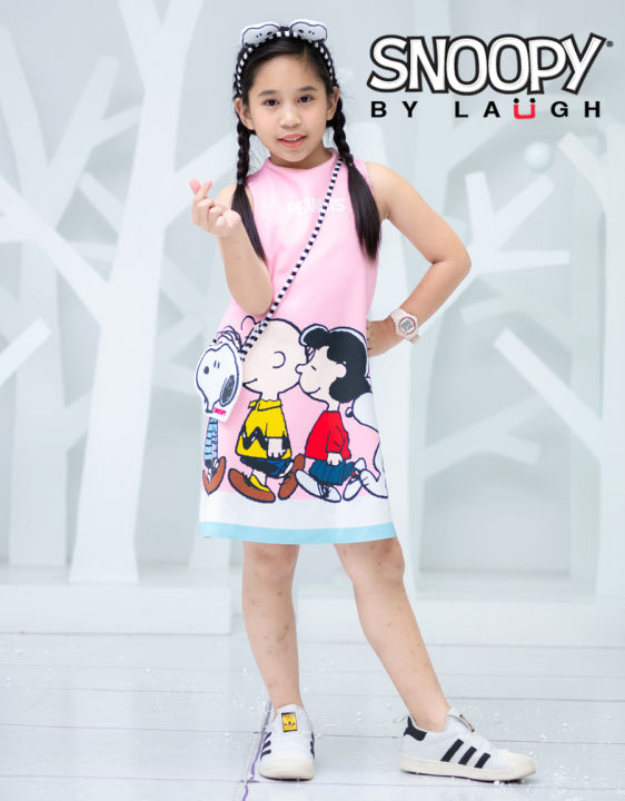 CHALOM : FS LA 073 SP ชุดเดรส Snoopy | Lazada.co.th