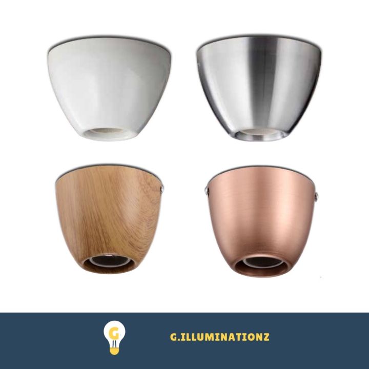 E27 Bulb Holder Ceiling Light / Minimalist Single Surface Mount Lamp ...