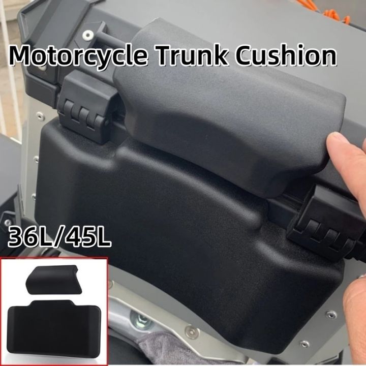 36L/45L Motorcycle Top Box Backrest Cushion Pad Universal Motorcycle ...