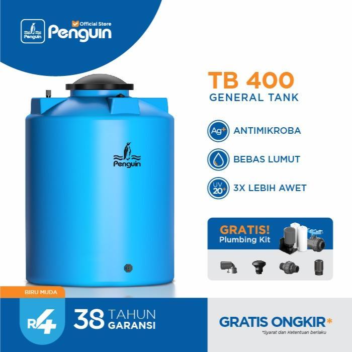 Penguin TB-400 4000 Liter Toren Tandon Tangki Air General Tank - Biru ...