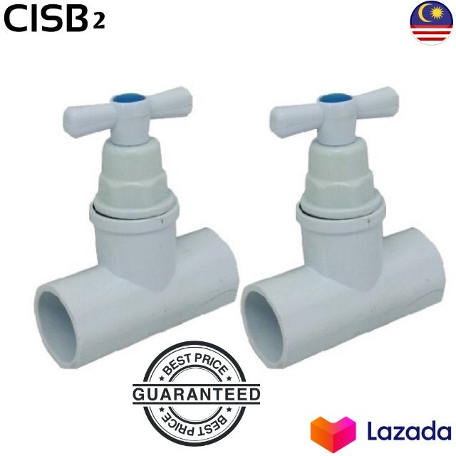 PVC Stopcock 1/2"-3/4" | Lazada