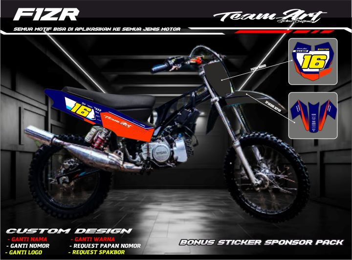 DECAL STIKER RBT F1ZR POSWAN | Lazada Indonesia