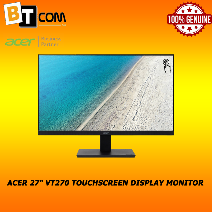 Acer 27" VT270 10-point Touchscreen Display Monitor UM.HV0SM.005 | Lazada