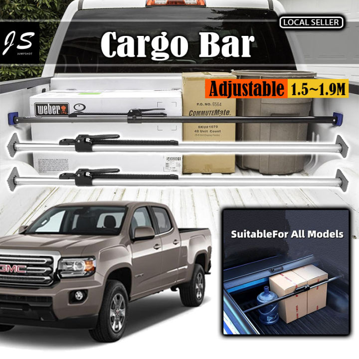 1.5-1.9M Adjustable Ratcheting Cargo Bar for 4x4 Truck Bed Pickup Rails ...
