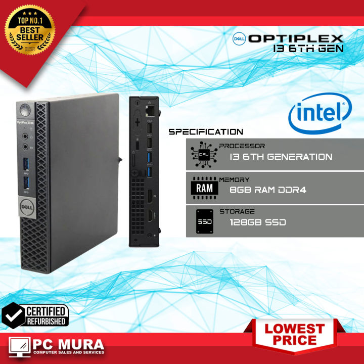 DELL MINI PC DELL OPTIPLEX 3080 / DELL 3070 INTEL CORE i5 8GB AND 16GB ...