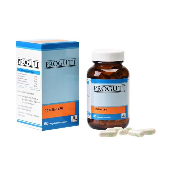 Progutt 10 Billion CFU Probiotic Capsule (60s) | Lazada