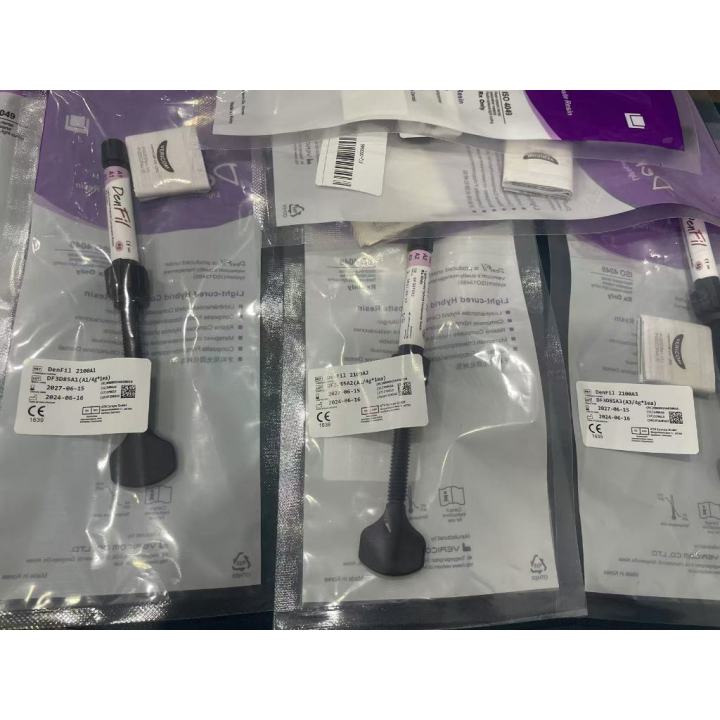 （Valid for 28 years）4g/pcs vericom-denfil Light Cured-hybrid Composite ...