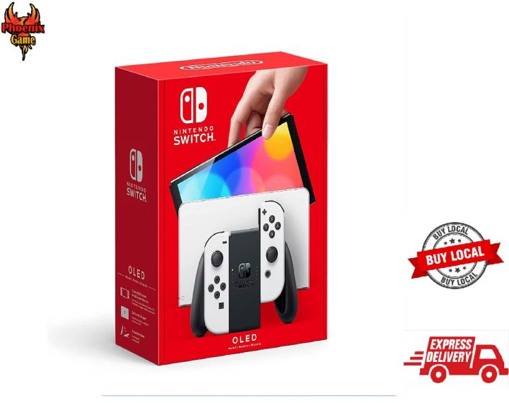 Nintendo Switch Console OLED Model White/Neon RedBlue Color - Maxsoft ...