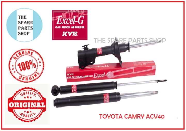 TOYOTA CAMRY ACV40 ACV41 KAYABA ABSORBER FRONT REAR GAS KYB (333M045 ...