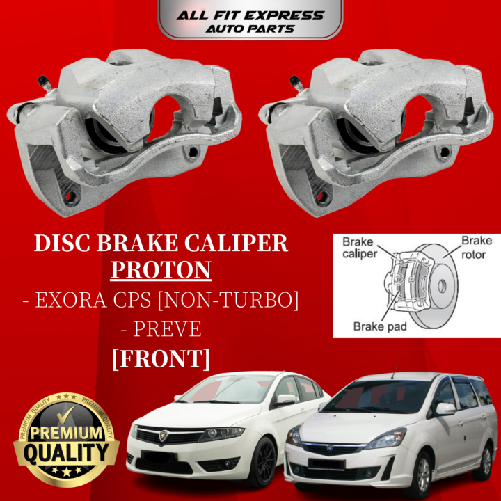 PROTON EXORA CPS (NON-TURBO) , PREVE DISC BRAKE CALIPER FRONT (DEPAN ...
