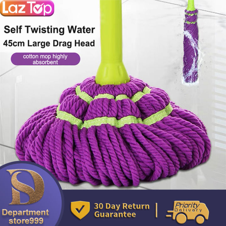Mop self-wist water suction handle stainless steel magic mop Cleaning ...